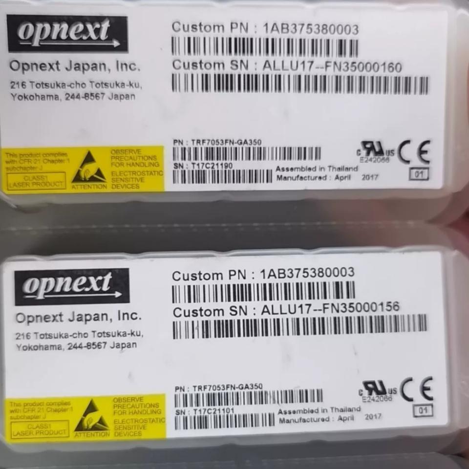 Alcatel-Lucent Nokia-1AB375380003-NGI7ALKMAA-10GBase-ER EW XFP 10Gb ...